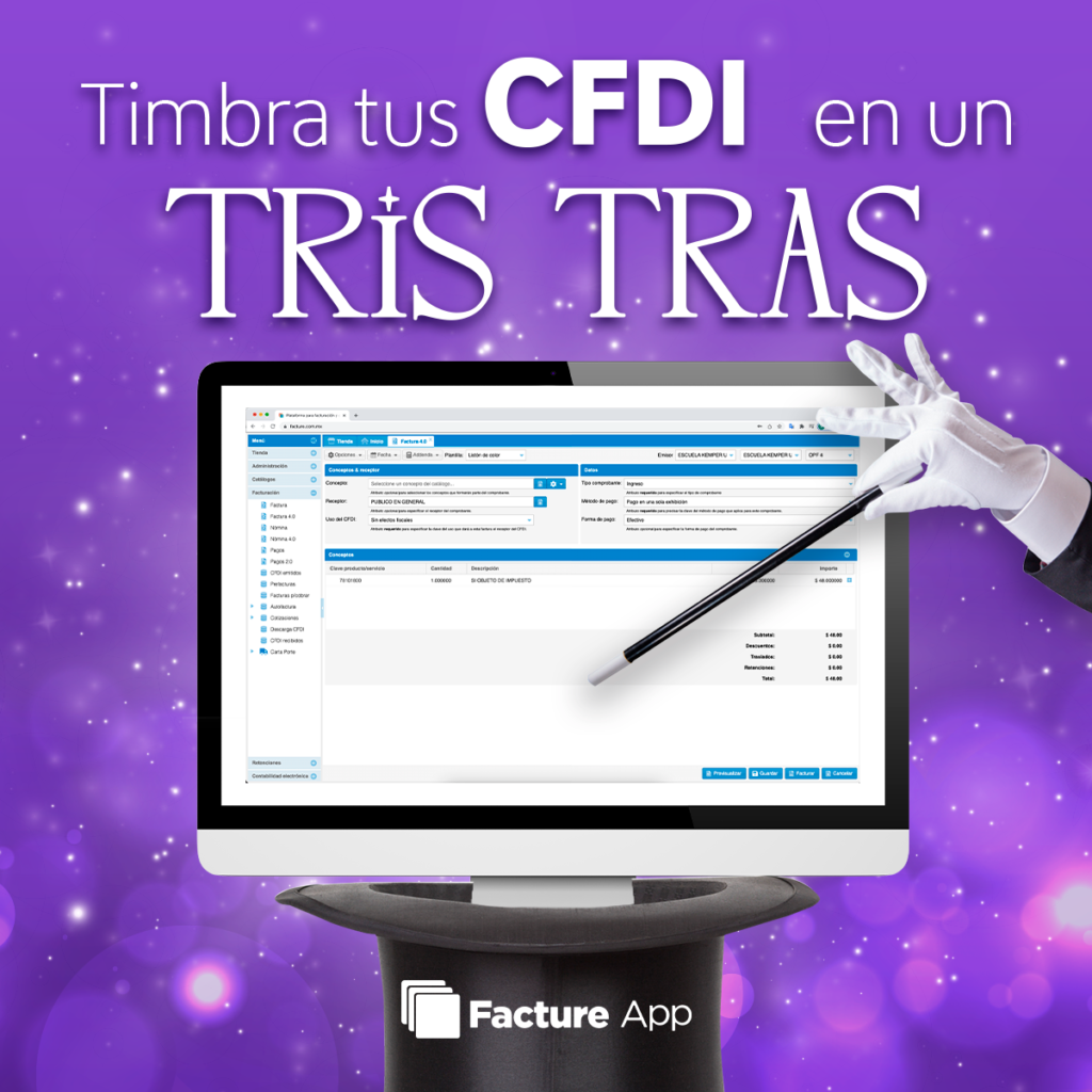 Facturación CFDI - Facture App