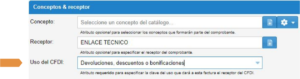 CFDI de ingreso relacionado a una nota de crédito y complemento de pago 2.0 - Facture App