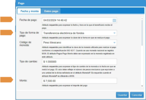 CFDI de ingreso relacionado a una nota de crédito y complemento de pago 2.0 - Facture App